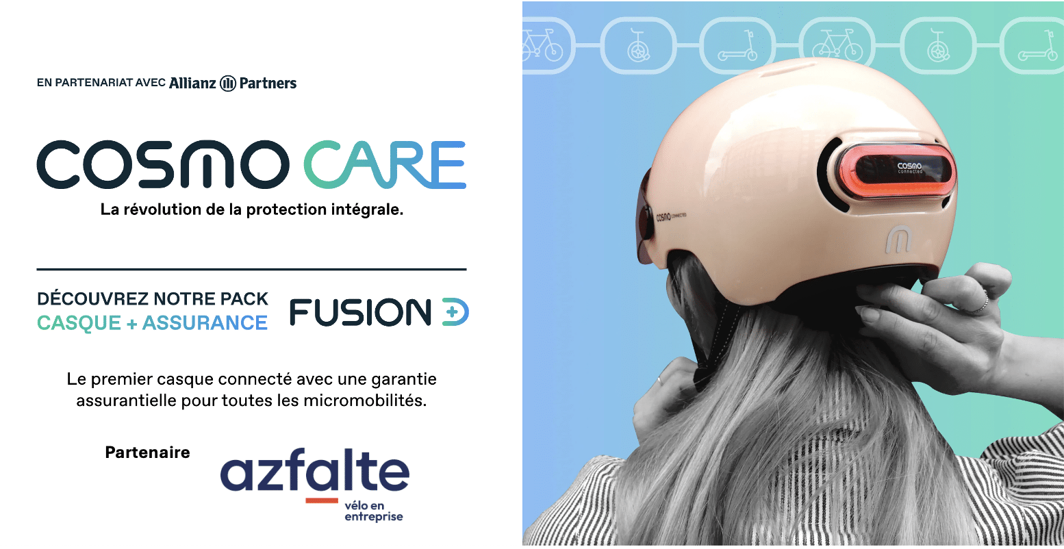 Cosmo Care pour les entreprises, sécuriser les mobilités douces de vos ...